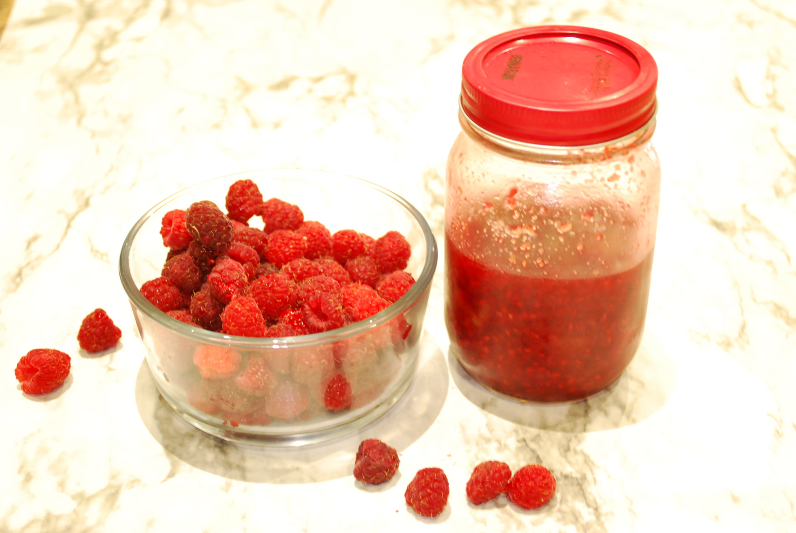Cooking From My Garden... Raspberries - Love On A Plate