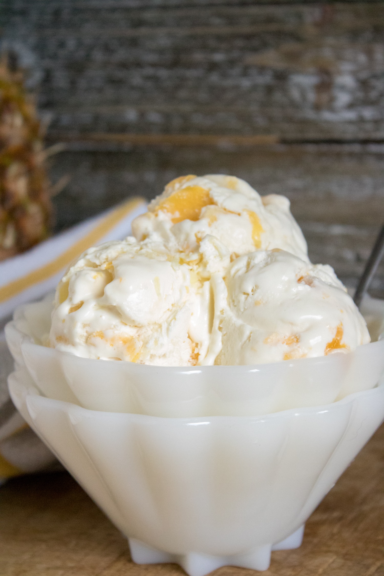 No Churn Tropical Ice Cream - Love On A Plate