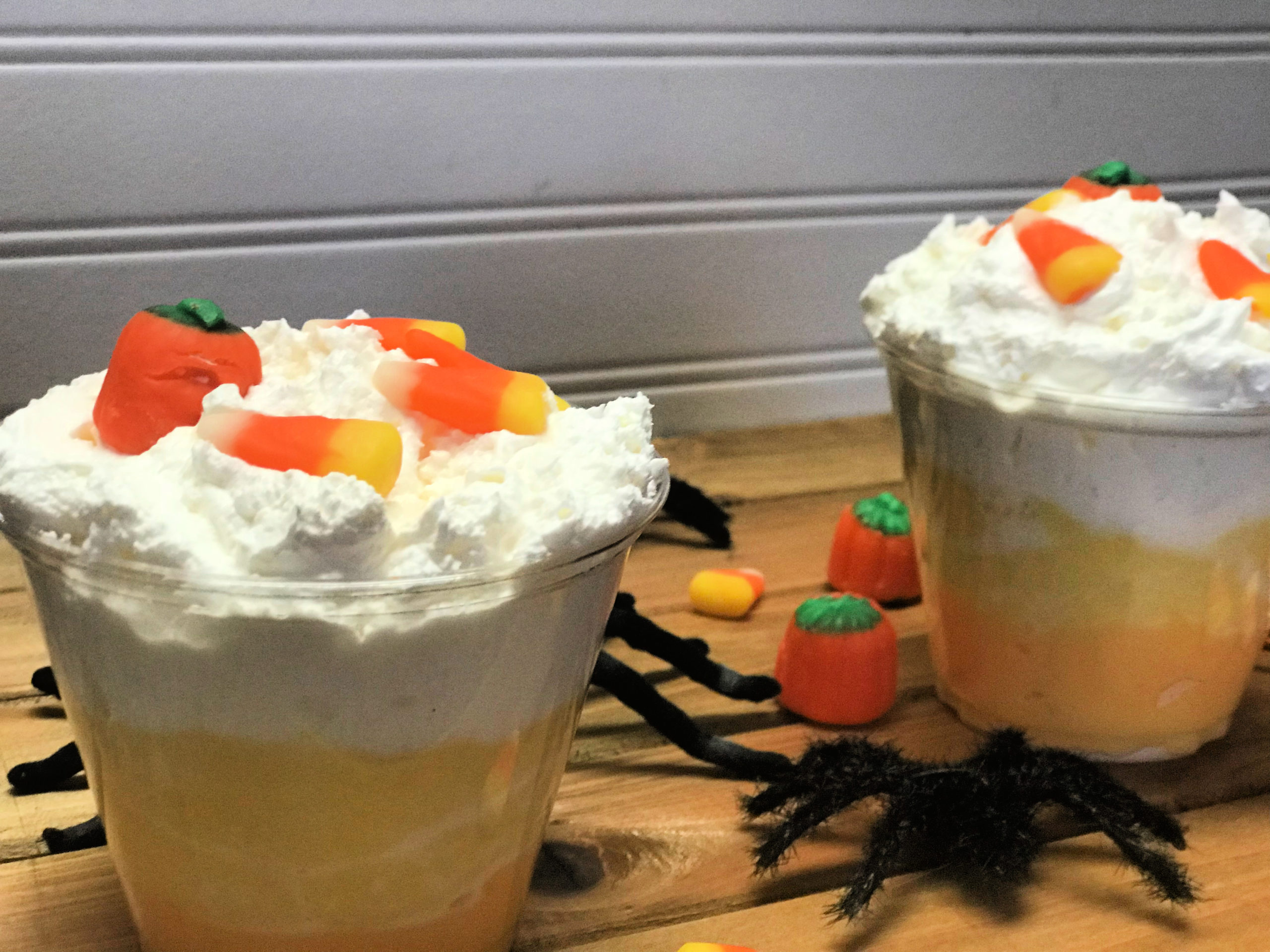 Candy Corn Parfait A Halloween Treat from Love On A Plate