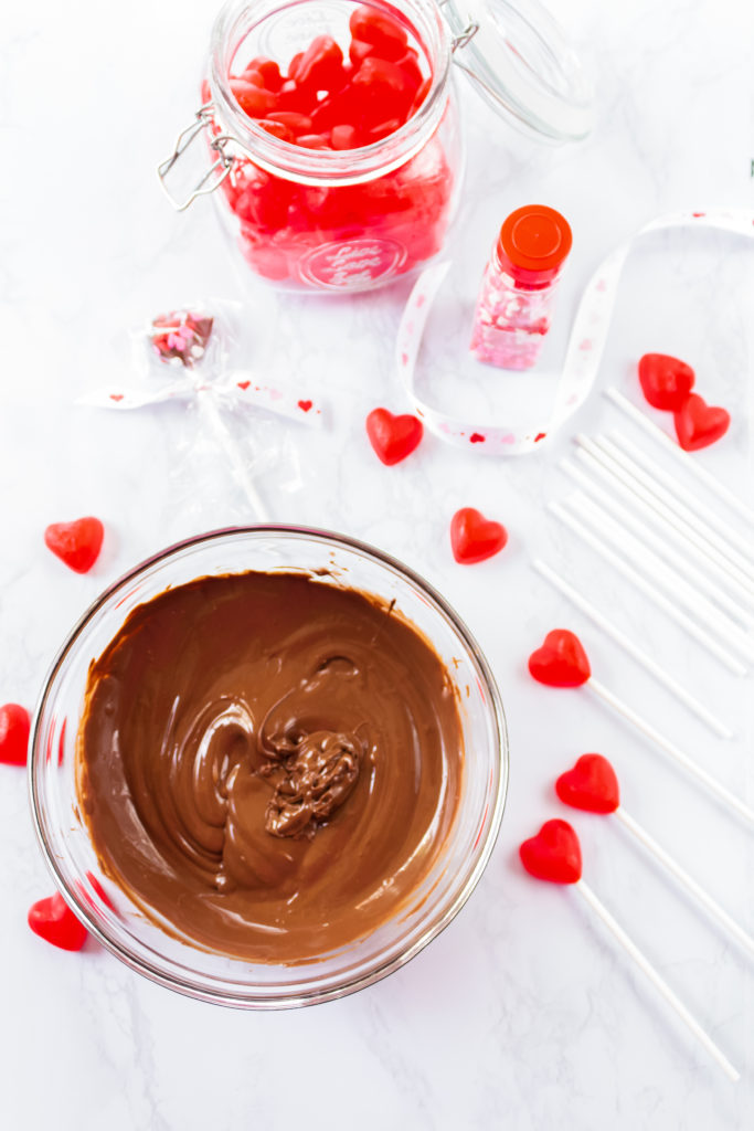 Chocolate Covered Jelly Hearts - Love On A Plate
