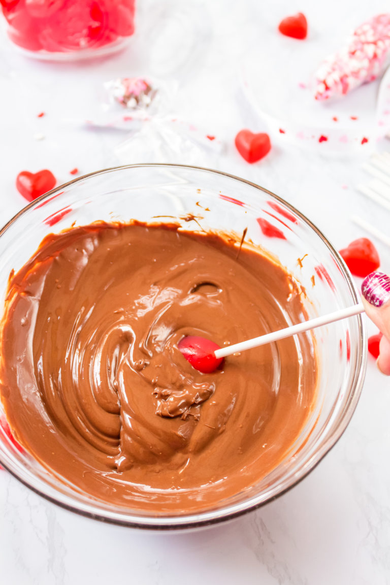 Chocolate Covered Jelly Hearts - Love On A Plate