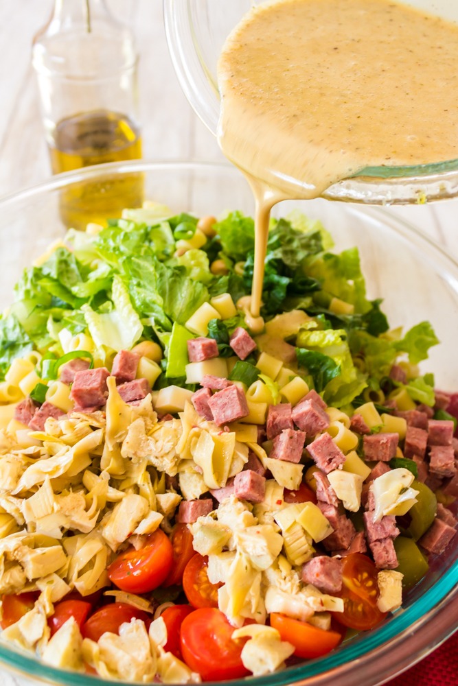 Chopped Italian Salad Dinner - Love On A Plate