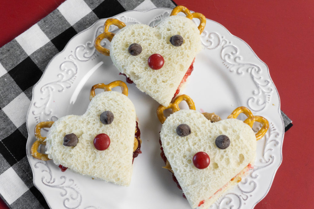 Reindeer Sandwiches - Love On A Plate Christmas