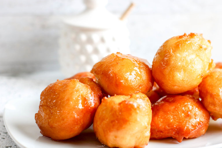 Loukoumades - Love On A Plate Dessert fried greek donut balls