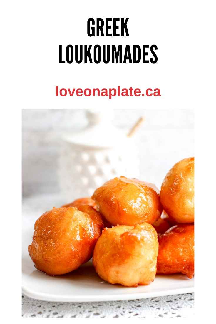 Loukoumades - Love On A Plate Dessert fried greek donut balls